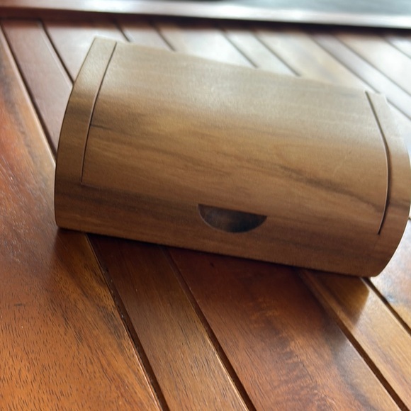 Accents | Natural Hardwood Trinket Box | Poshmark